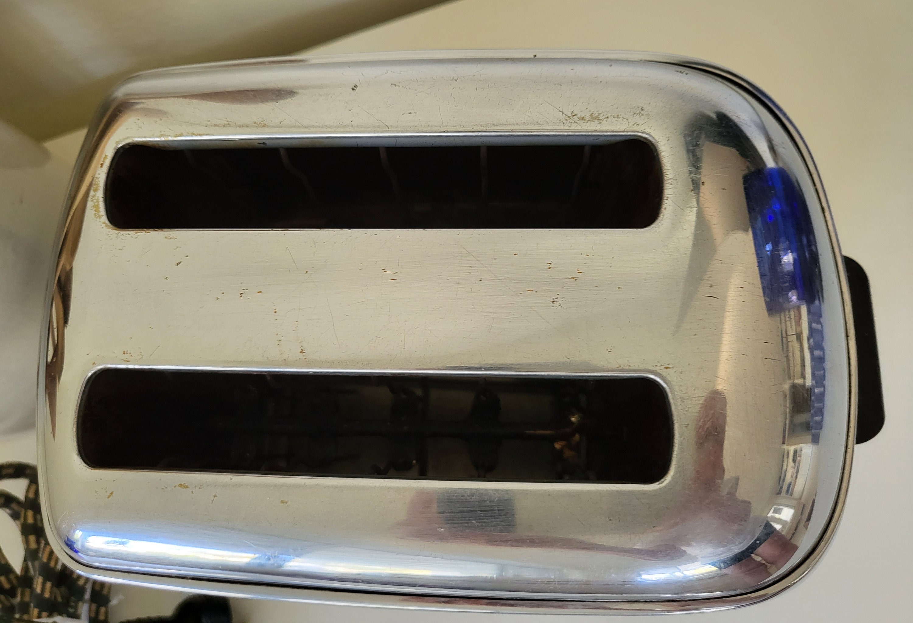 1938 Vintage Toastmaster Model 1B8 Electric Toaster Chrome NOT WORKING ...