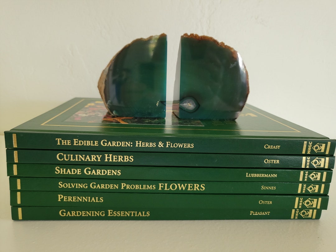 6 Vintage Gardening Books, Plant Library, Herbs, Perennials, Flowers ...