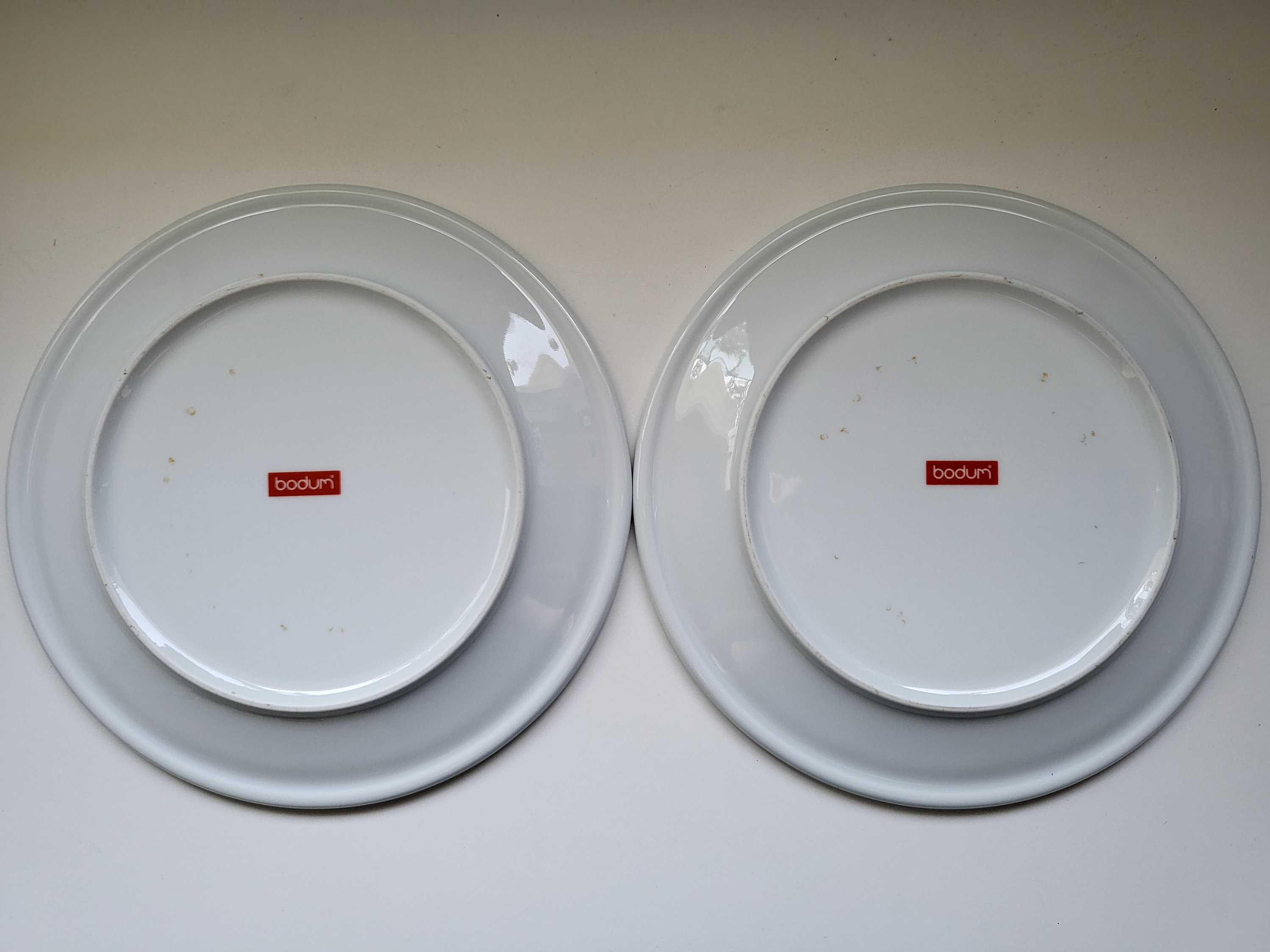 Bodum Snowman Dinner Plates, Set of 2 Holiday Plates 10, Vintage - Etsy