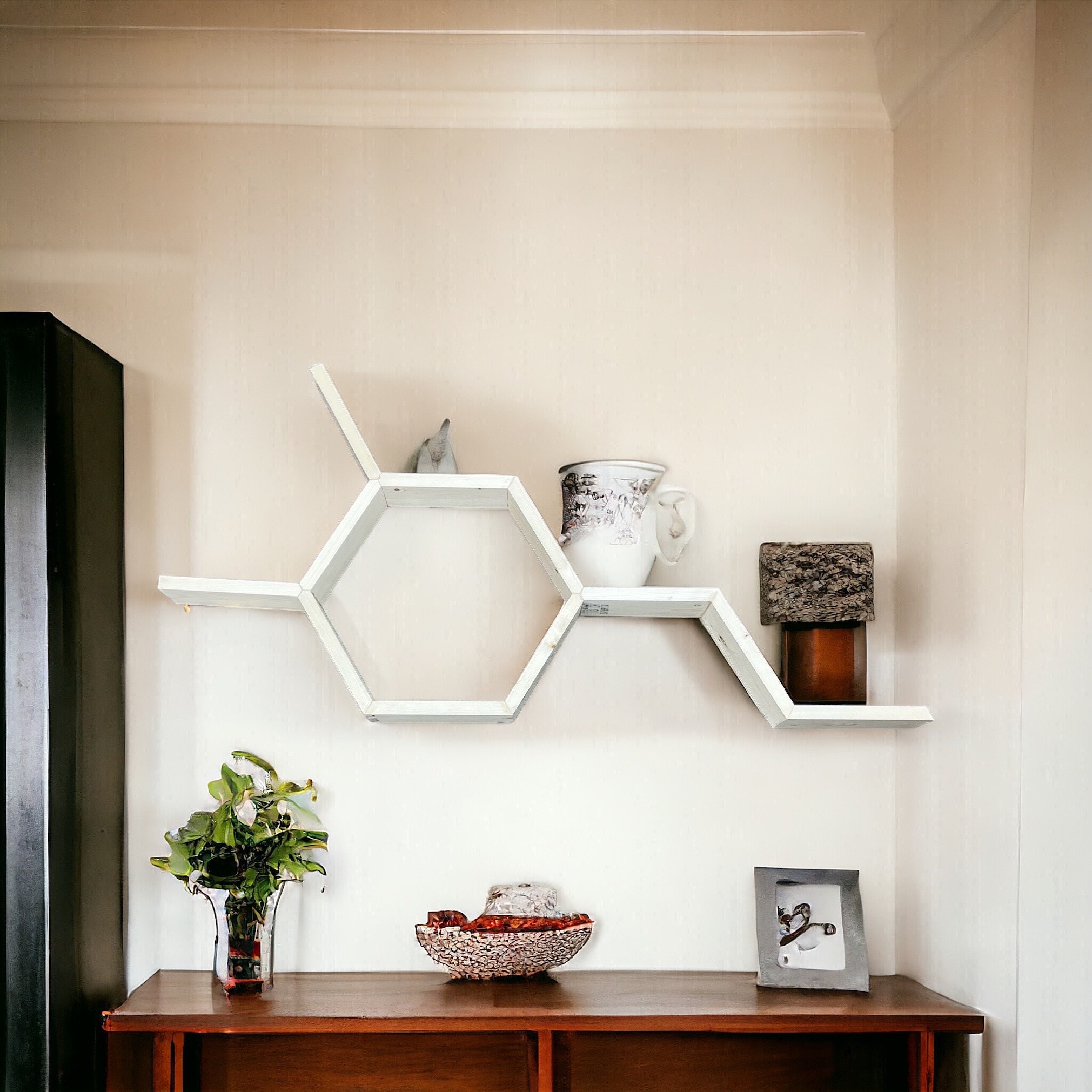 Handcrafted Dopamine Molecule Shelf: Chemical Charm for Your Space - Etsy