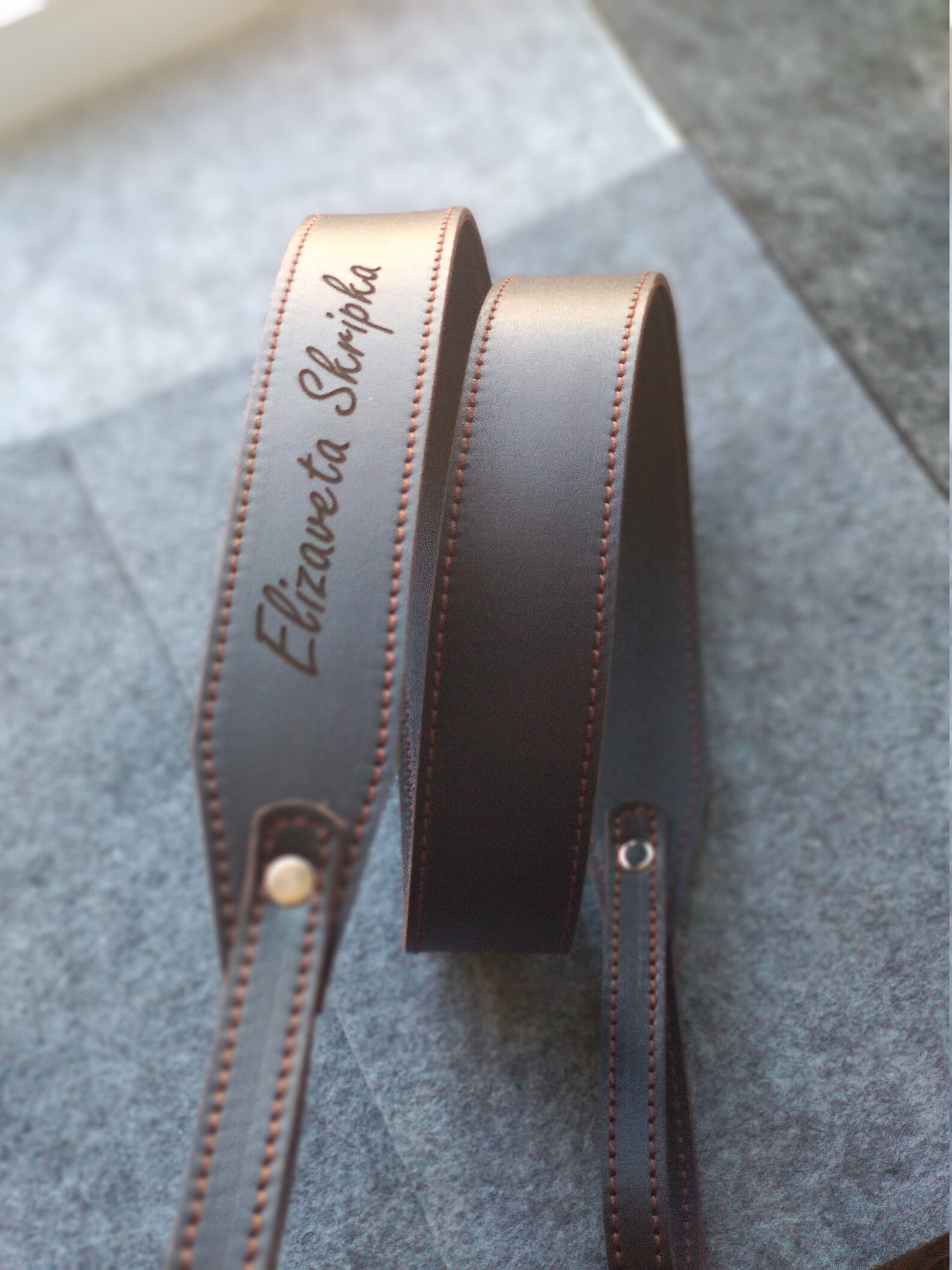 Personalized Neck Leather Camera Strap for Photographer Gift | Etsy