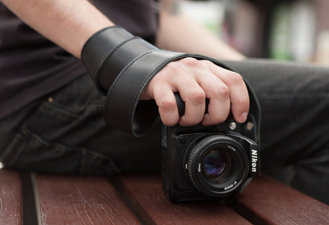 Leather Personalized Camera Strap for Fujifilm, Canon, Nikon, Custom ...