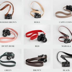 Engraved Camera Strap, Leather Cross Body Strap, Shoulder Belt for ...