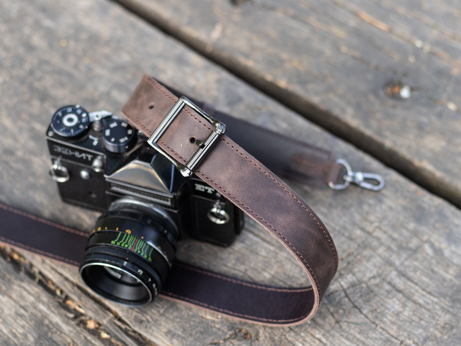 Leather Camera Strap Quick Release, Personalized Camera Strap ...