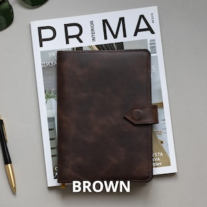 Royal Vintage Genuine Leather Notebook Travelers Notebook Leather ...