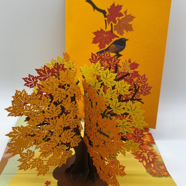 Fall Pop up Card Svg - Etsy