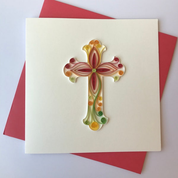 Quilled Cross - Etsy