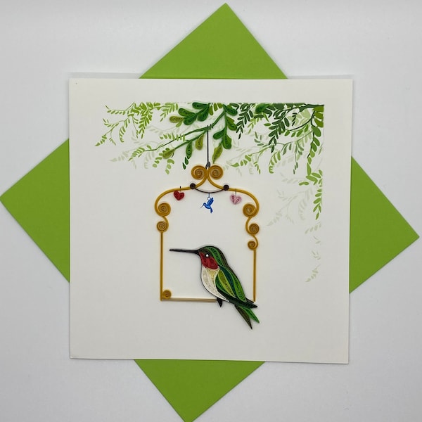 Hummingbird Swing - Etsy