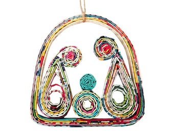 Shark Ornament Eco-art Recycled Quilled Paper Christmas | Etsy