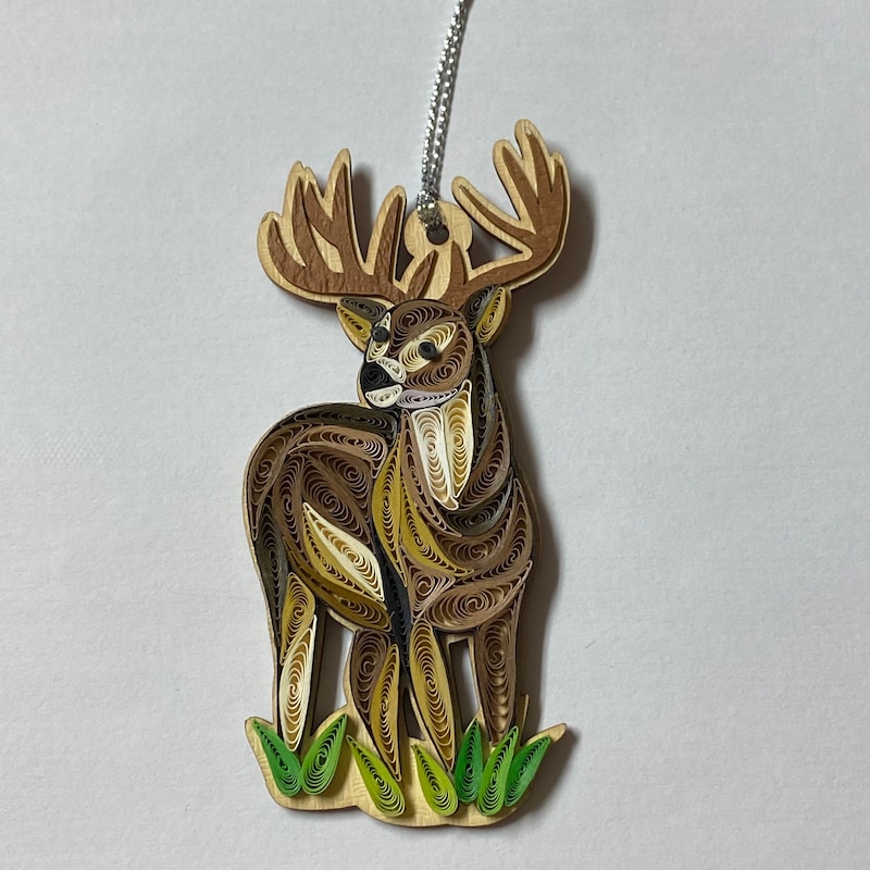 Quilling Christmas Deer - Etsy