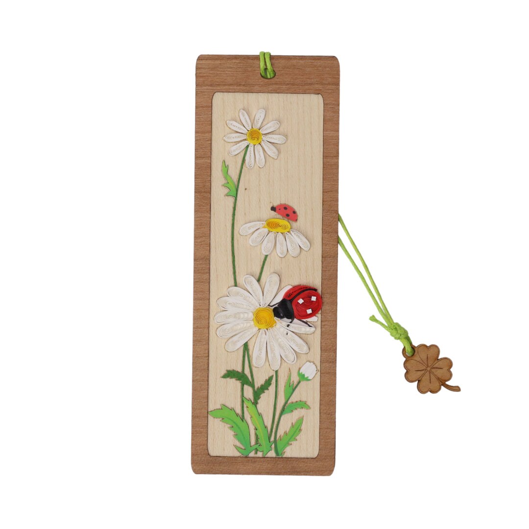 Ladybug Bookmark, Quilling Bookmark, Bookmark, Quilling Cards, Quilled ...