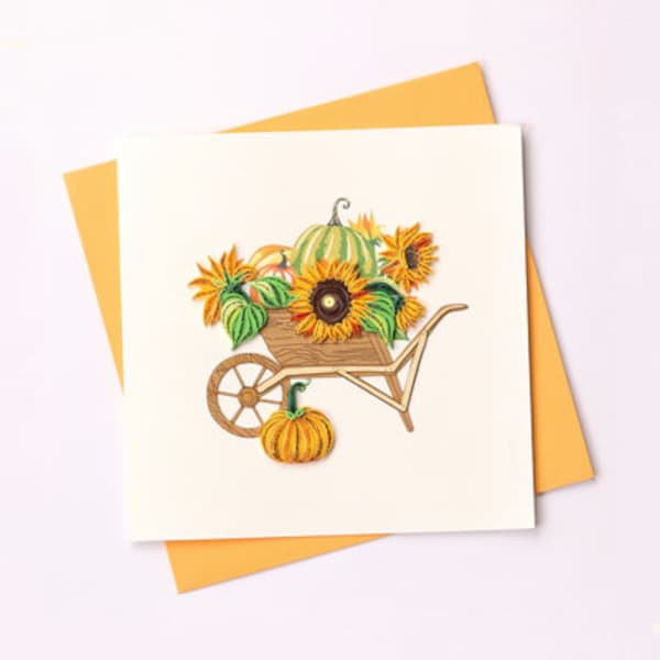 Quilled Greeting - Etsy