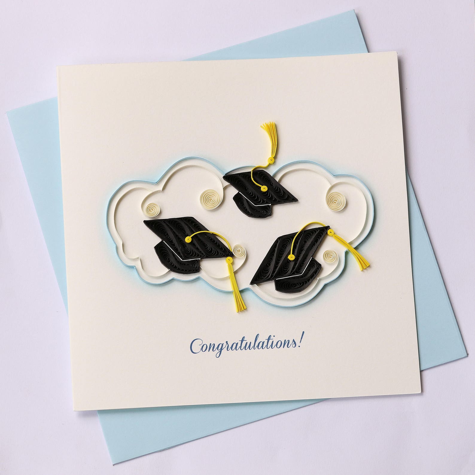 Graduation Quilling Greeting Card, Quilling Cards, Birthday Cards ...