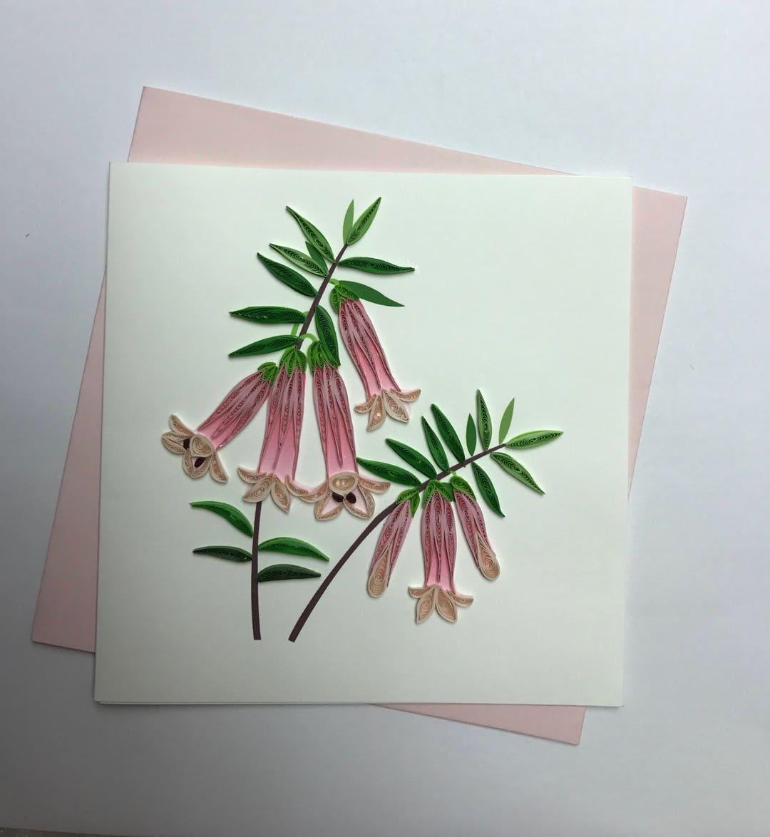 Flower Quilling Greeting Card - Etsy