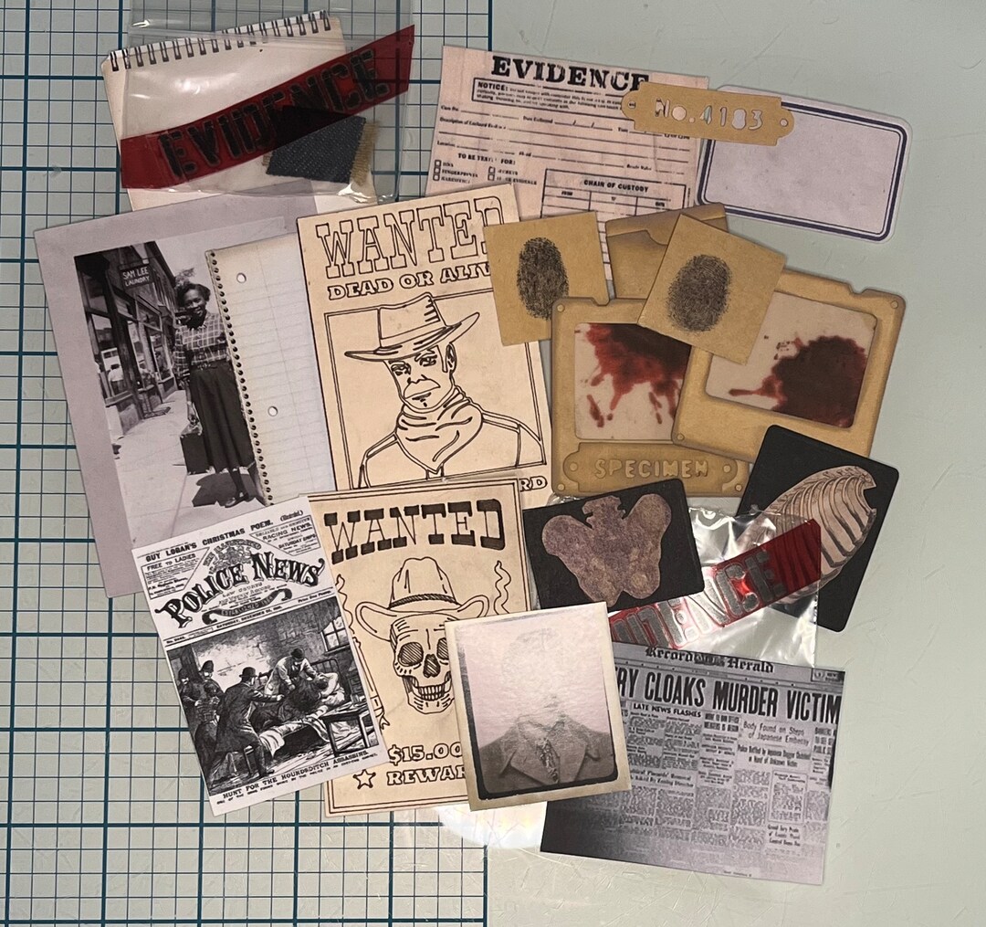 Crime Case Files Digital Download - Etsy