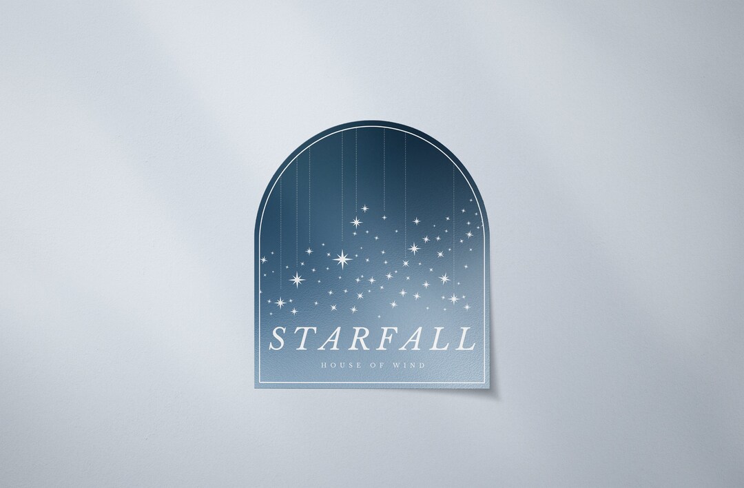 Official ACOTAR Starfall Souvenir Sticker 3 X 3.4 Matte Vinyl Merch for ...