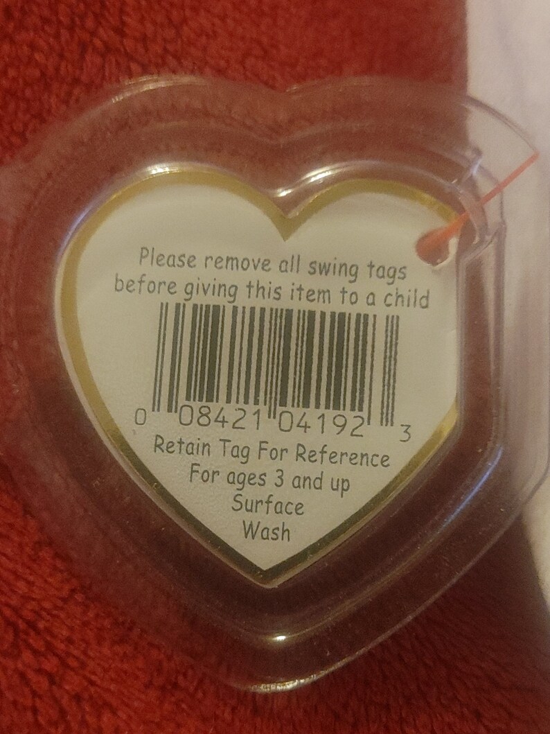 Ty Beanie Babies Kuku Cockatoo Bird White 1998 Rare - Etsy