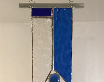 Unique Stained Glass Suncatcher Panel | Etsy