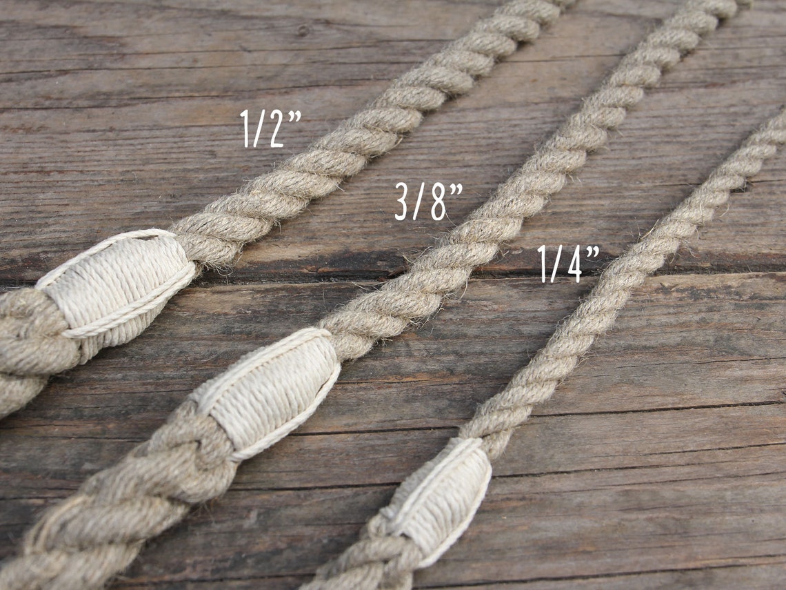 Just Hemp Rope Dog Collar Nautical Dog Collar Handmade Dog | Etsy