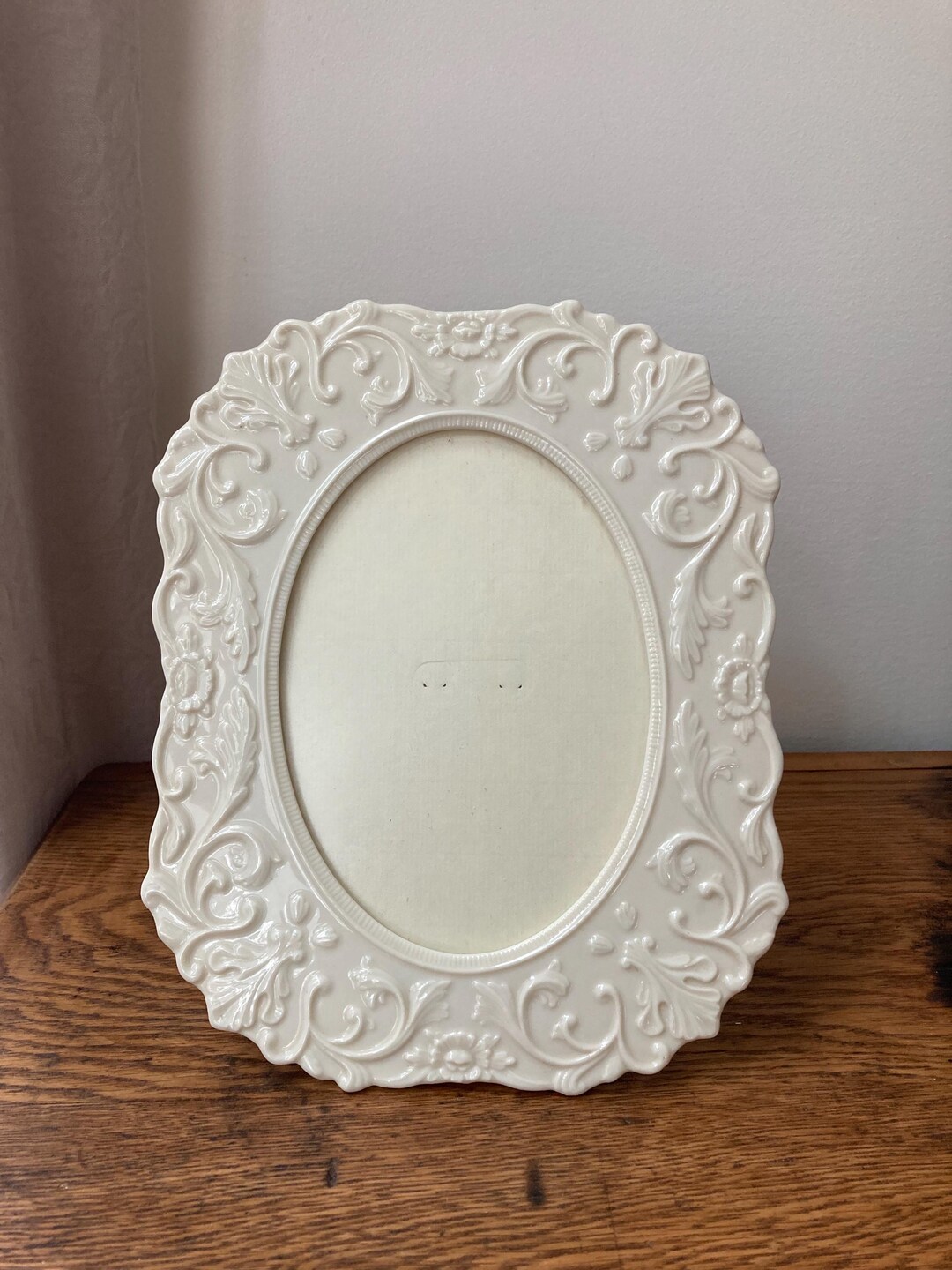 Lenox Georgian Ivory China 5x7 Photo Frame - Etsy