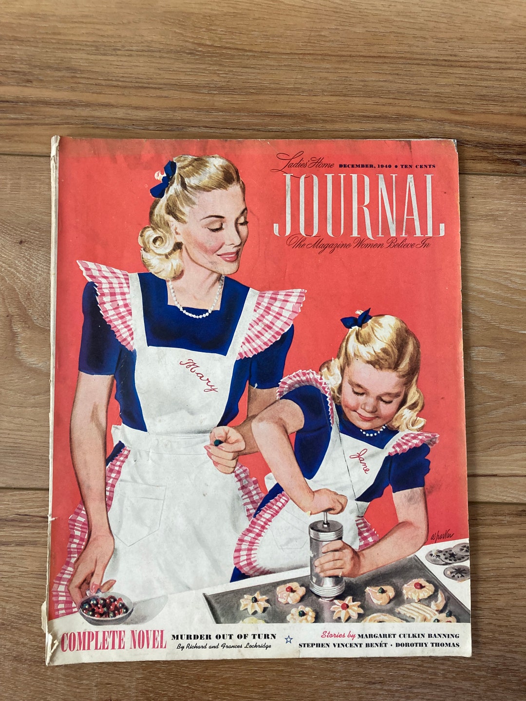 1940 Ladies Home Journal, December 1940 Christmas Ladies Home Journal ...