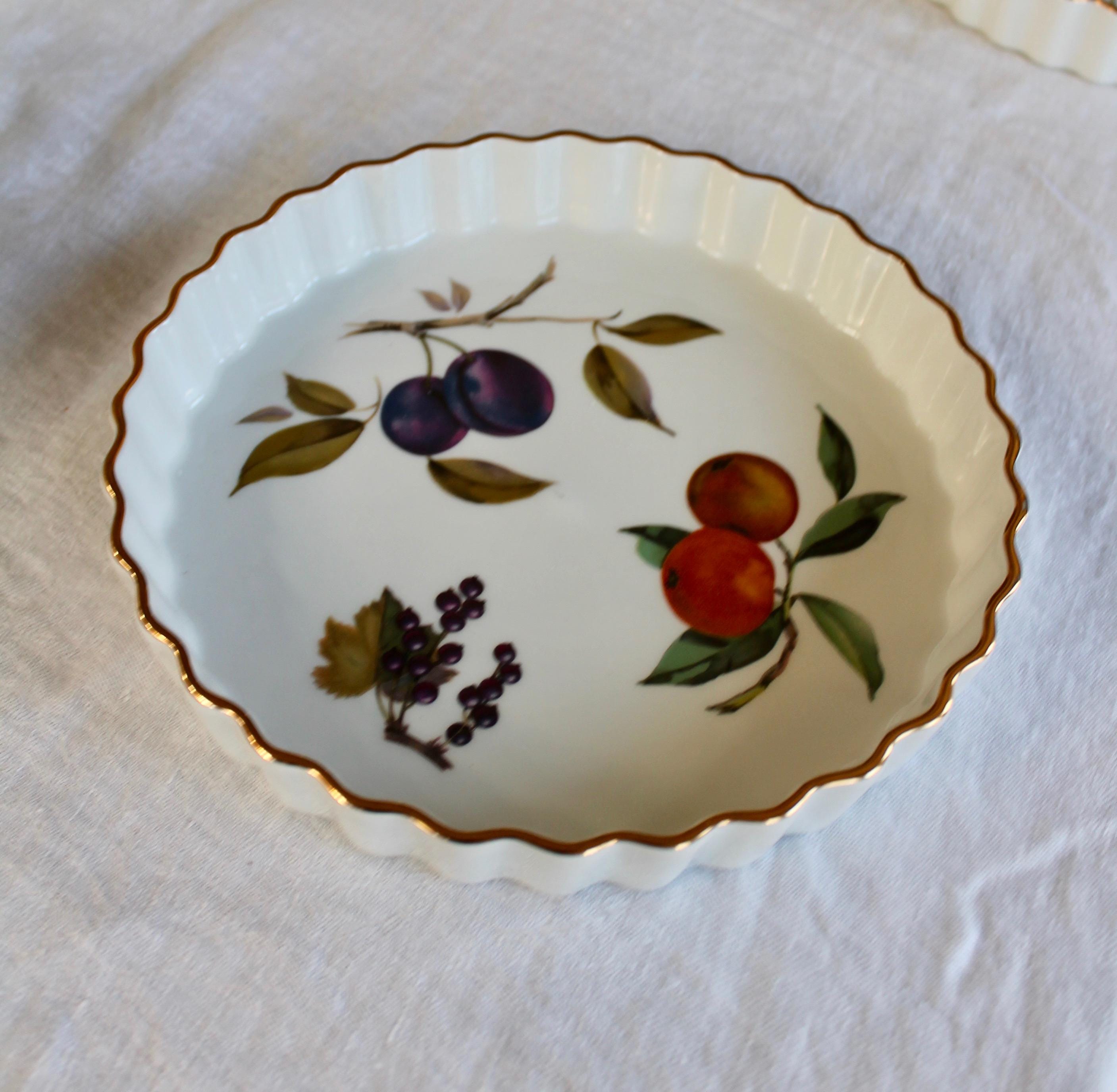 Royal Worcester Evesham Gold Porcelain China Serveware, Fruit and ...