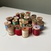 Vintage Lot of 100 Wooden Spools of Thread, Brainerd Armstrong & Co ...