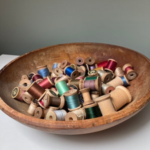 Vintage Lot of 100 Wooden Spools of Thread, Brainerd Armstrong & Co ...
