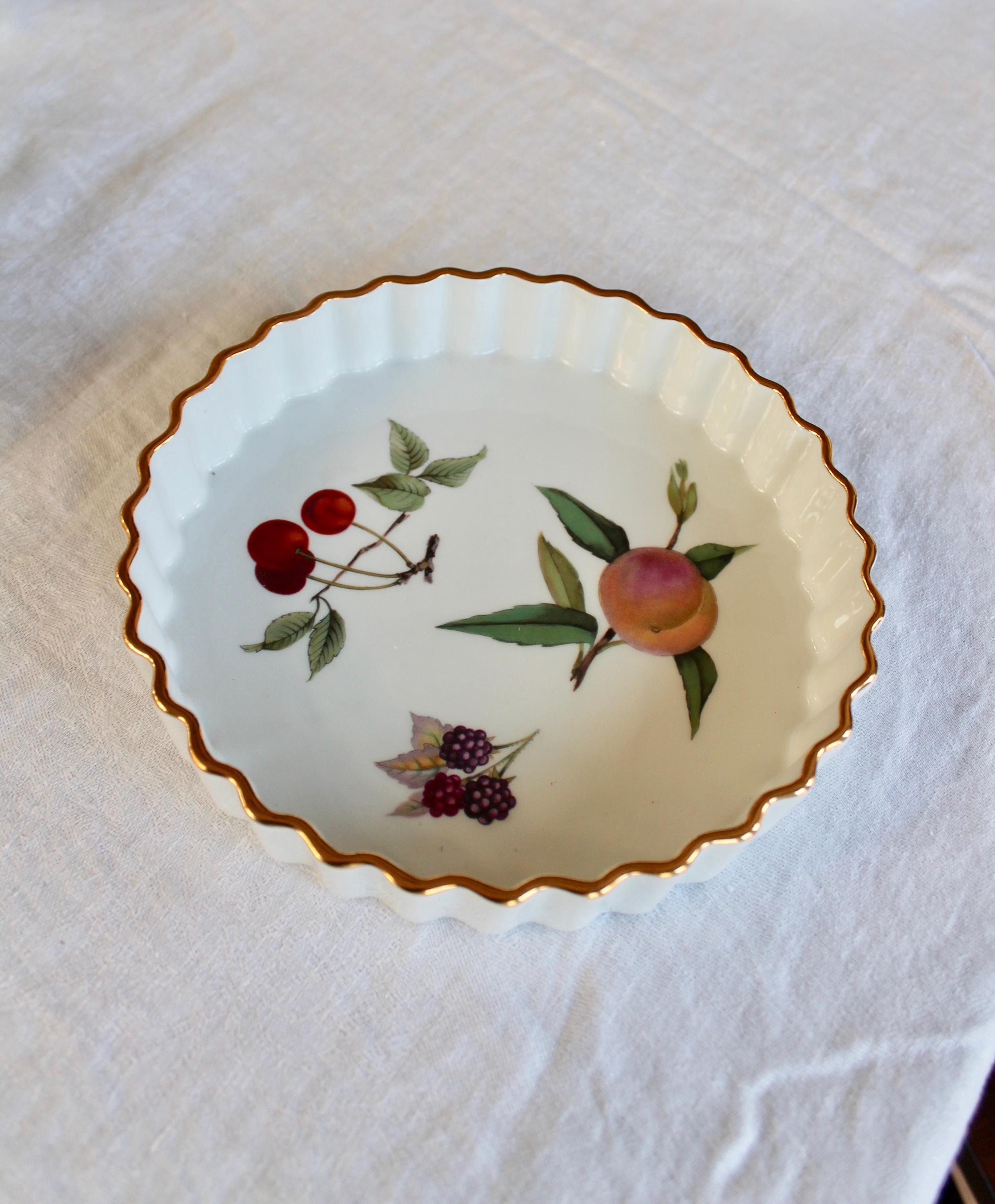 Royal Worcester Evesham Gold Porcelain China Serveware, Fruit and ...