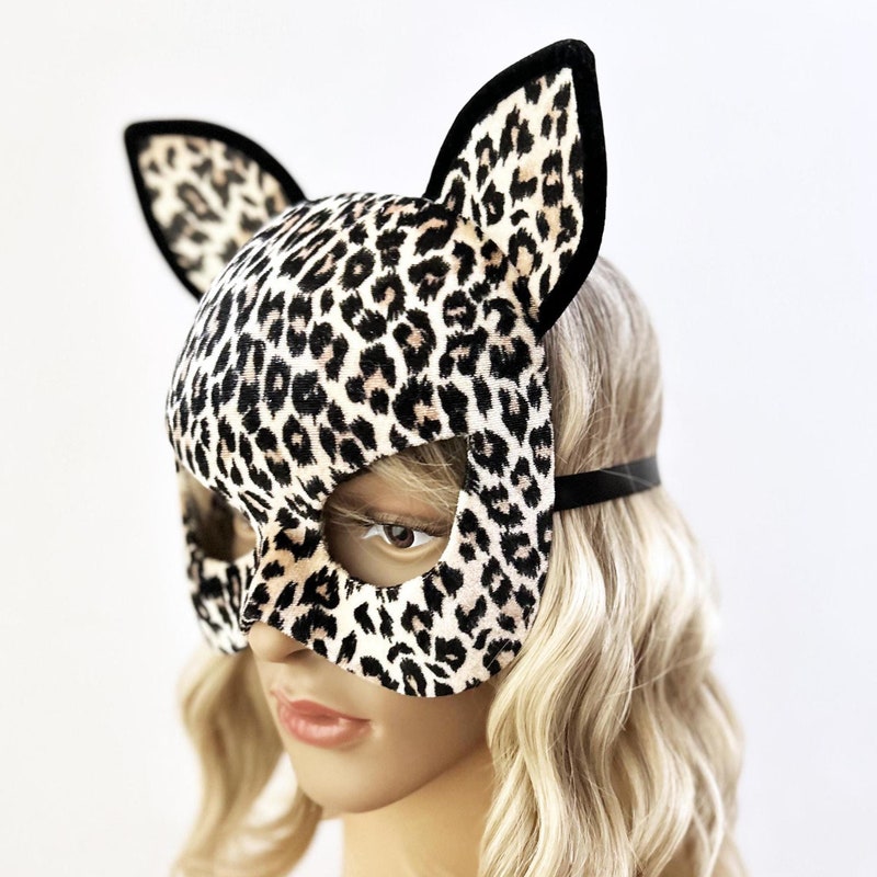 Leopard Print Mask - Etsy