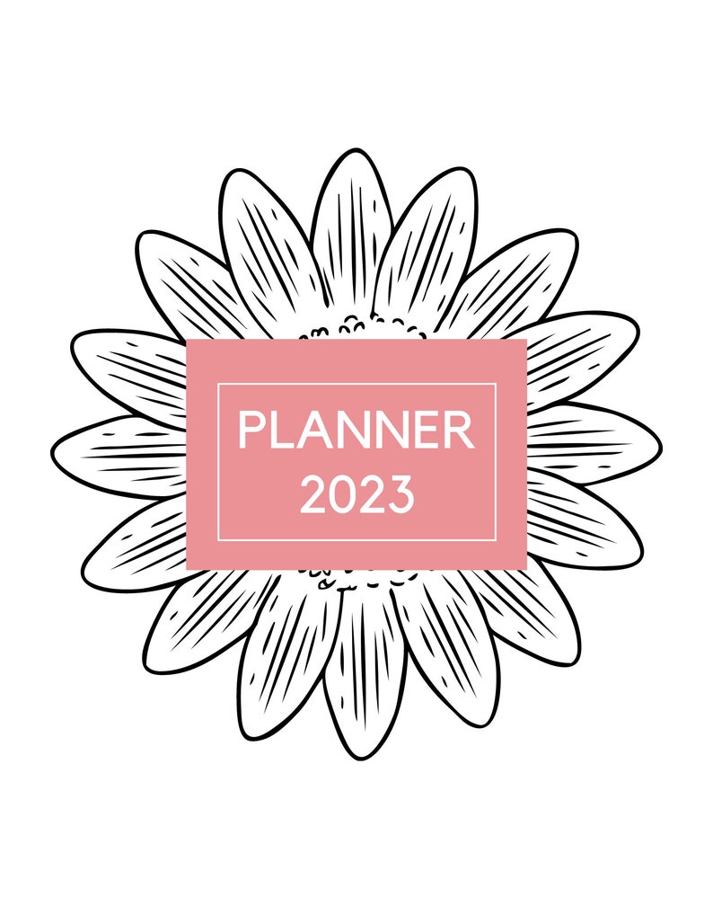 Digital Calendar 2023 Girly - Etsy