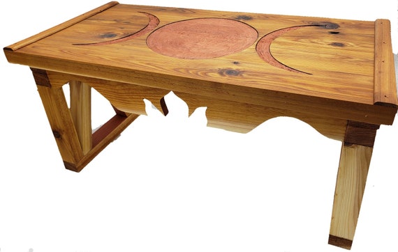 Triple Moon Goddess Altar Table | Etsy