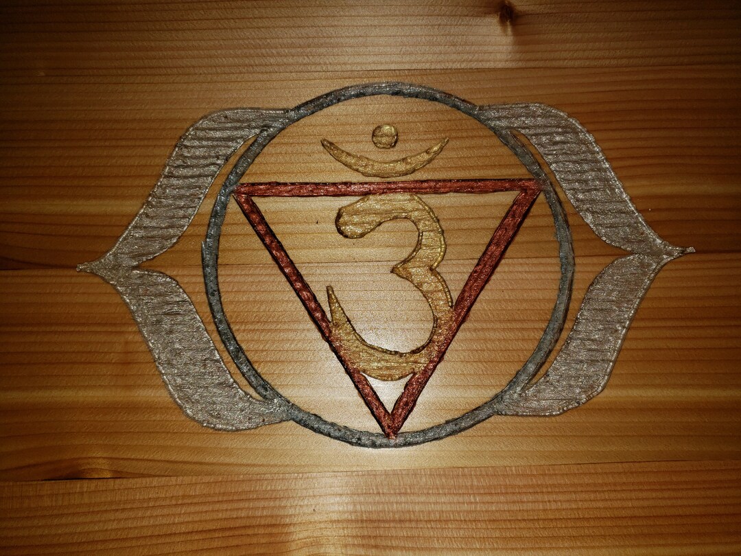 Third Eye Chakra Pedestal Altar Table With Shelf - Etsy