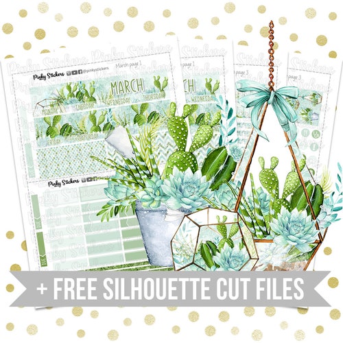 JUNE MONTHLY VIEW Monthly Planner Kit June Monthly Sticker | Etsy