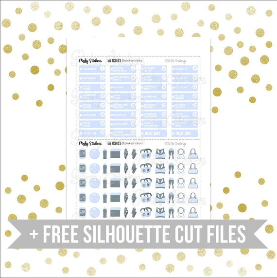 100 Ab Challenge for Erin Condren Printable Includes Free | Etsy