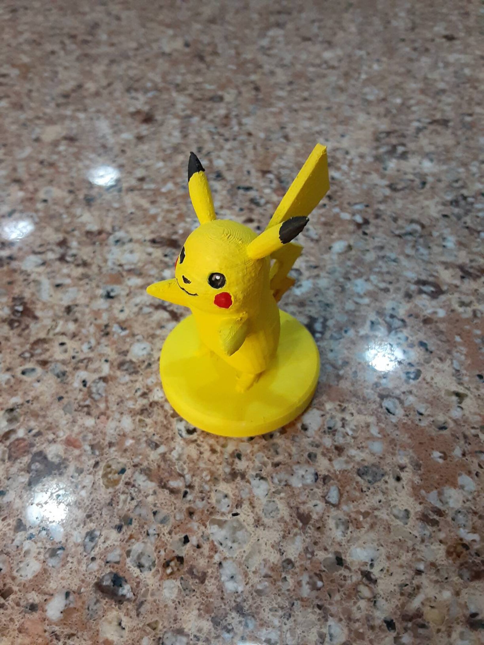 Painted Pikachu 3D Printed Model | Etsy