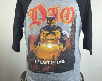 Vintage DIO Shirt Sacred Heart 1985 Tour Concert Shirt Concert - Etsy