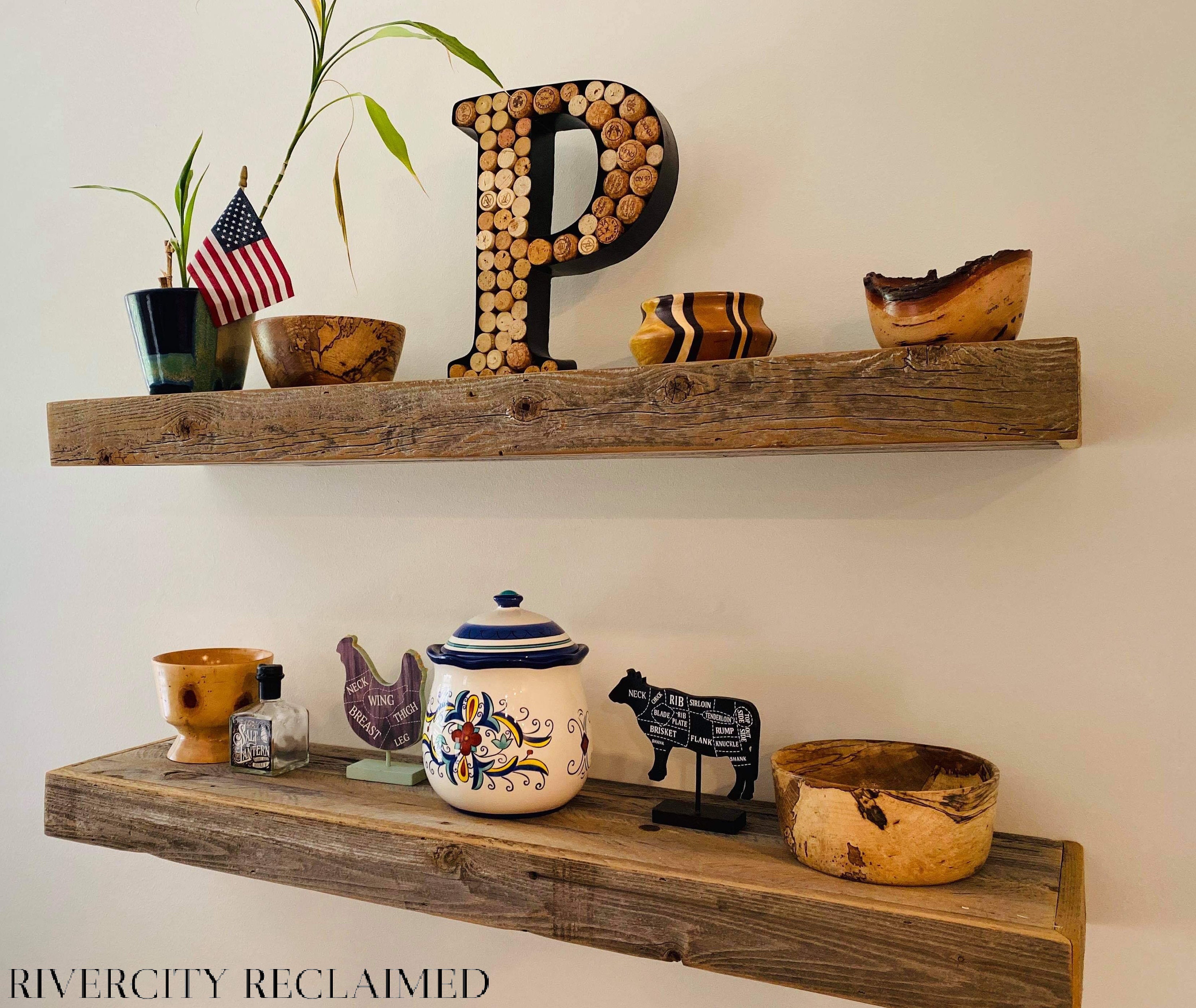 10 Deep Farmhouse Floating Shelves Shelves Floating - Etsy Canada