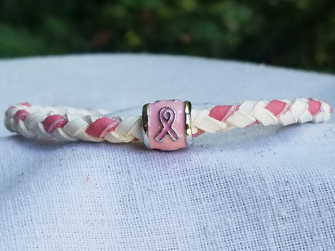 Breast Cancer Bracelet, Breast Cancer Awareness, Cancer Gifts, Pink ...