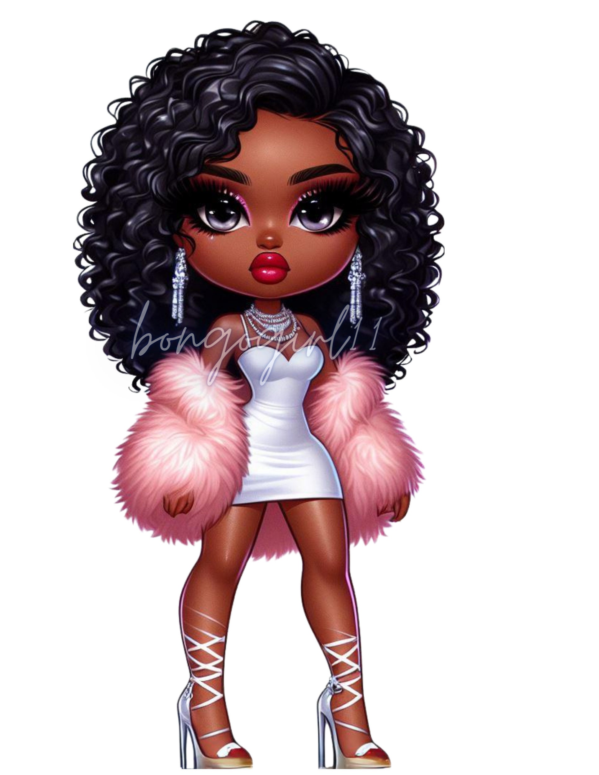 Chibi Valentine's Day Collection | Chibi Doll PNG| Chibi Doll Art ...
