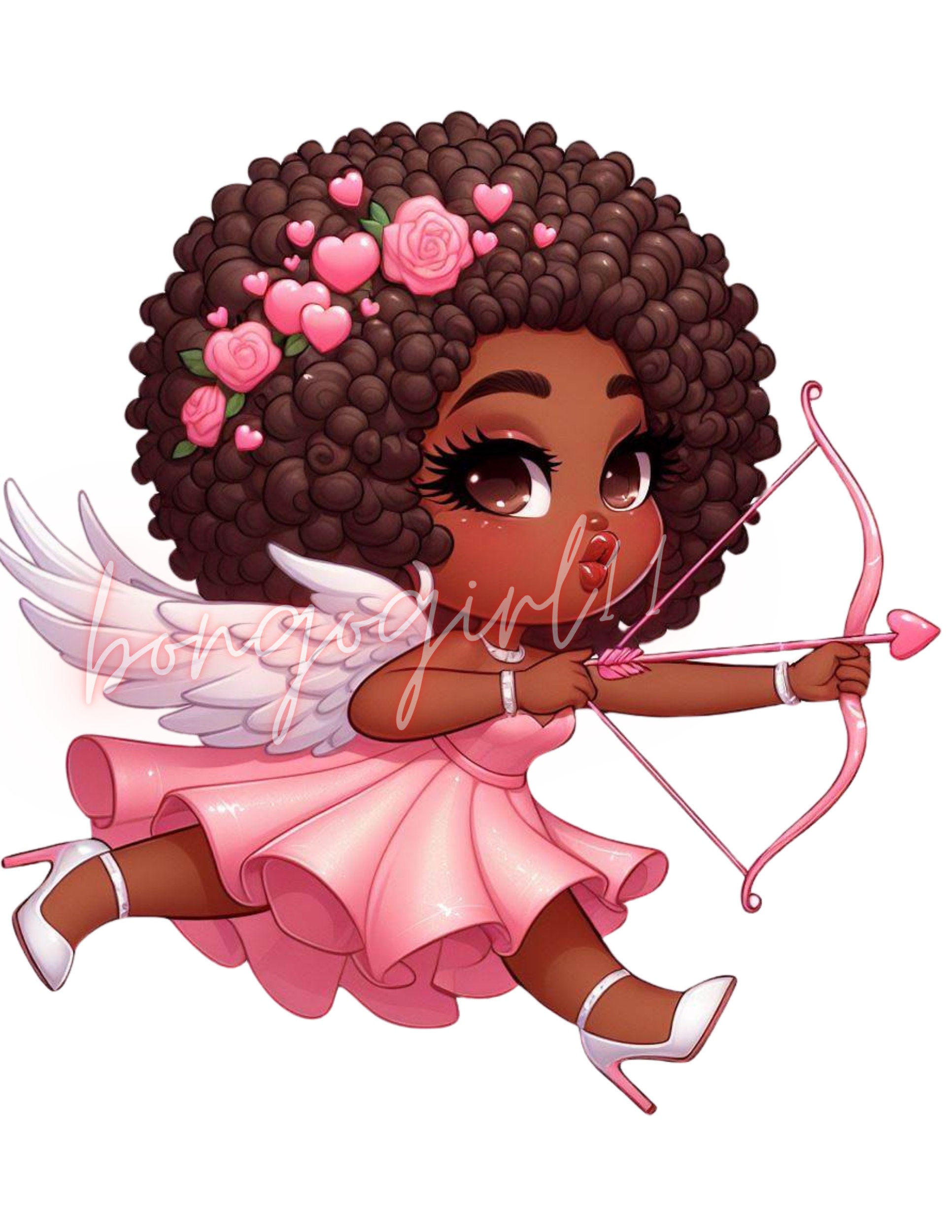Valentine's Day Cupid Collection | Chibi Doll PNG| Chibi Doll Art ...