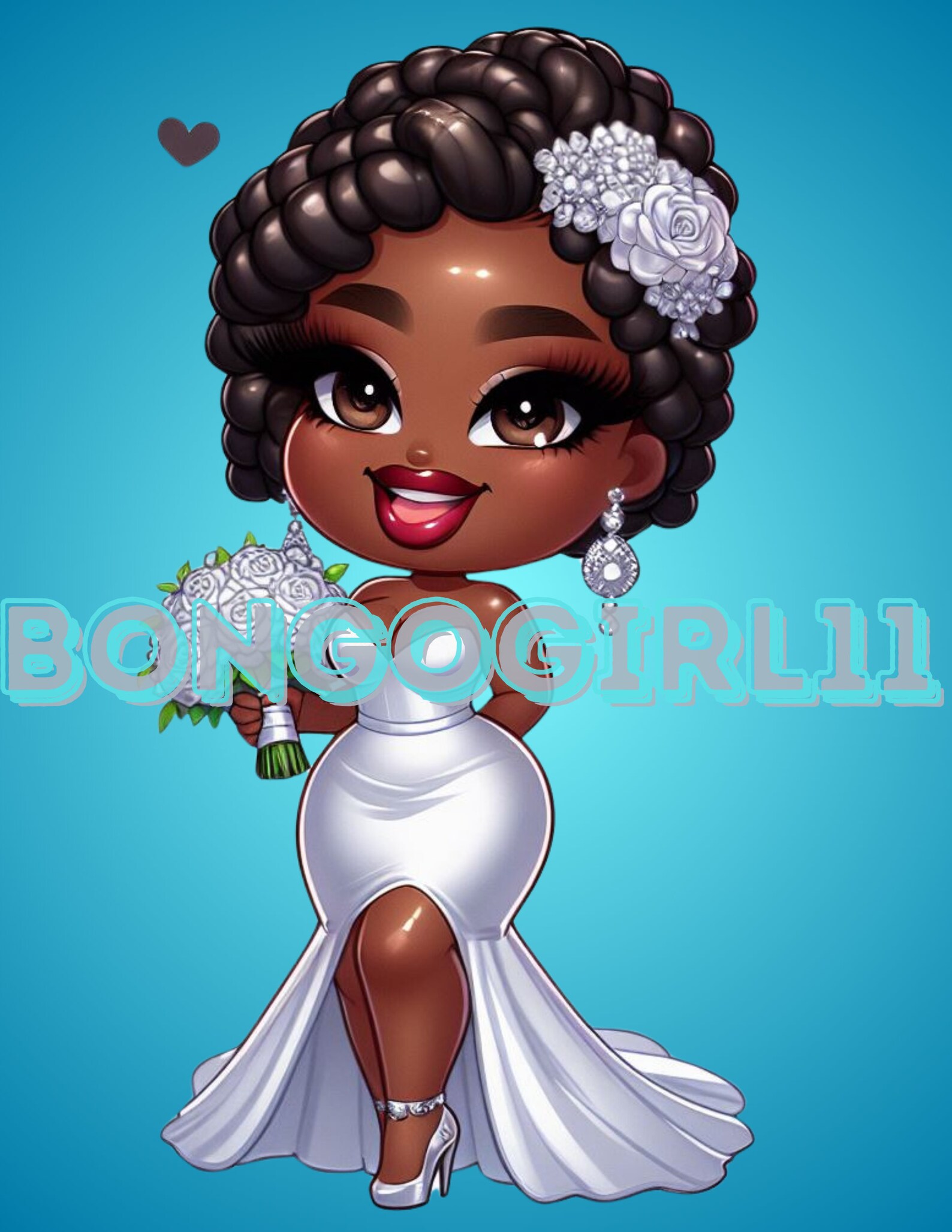 Chibi Wedding Day Collection | Chibi Doll PNG| Chibi Doll Art| Chibi ...