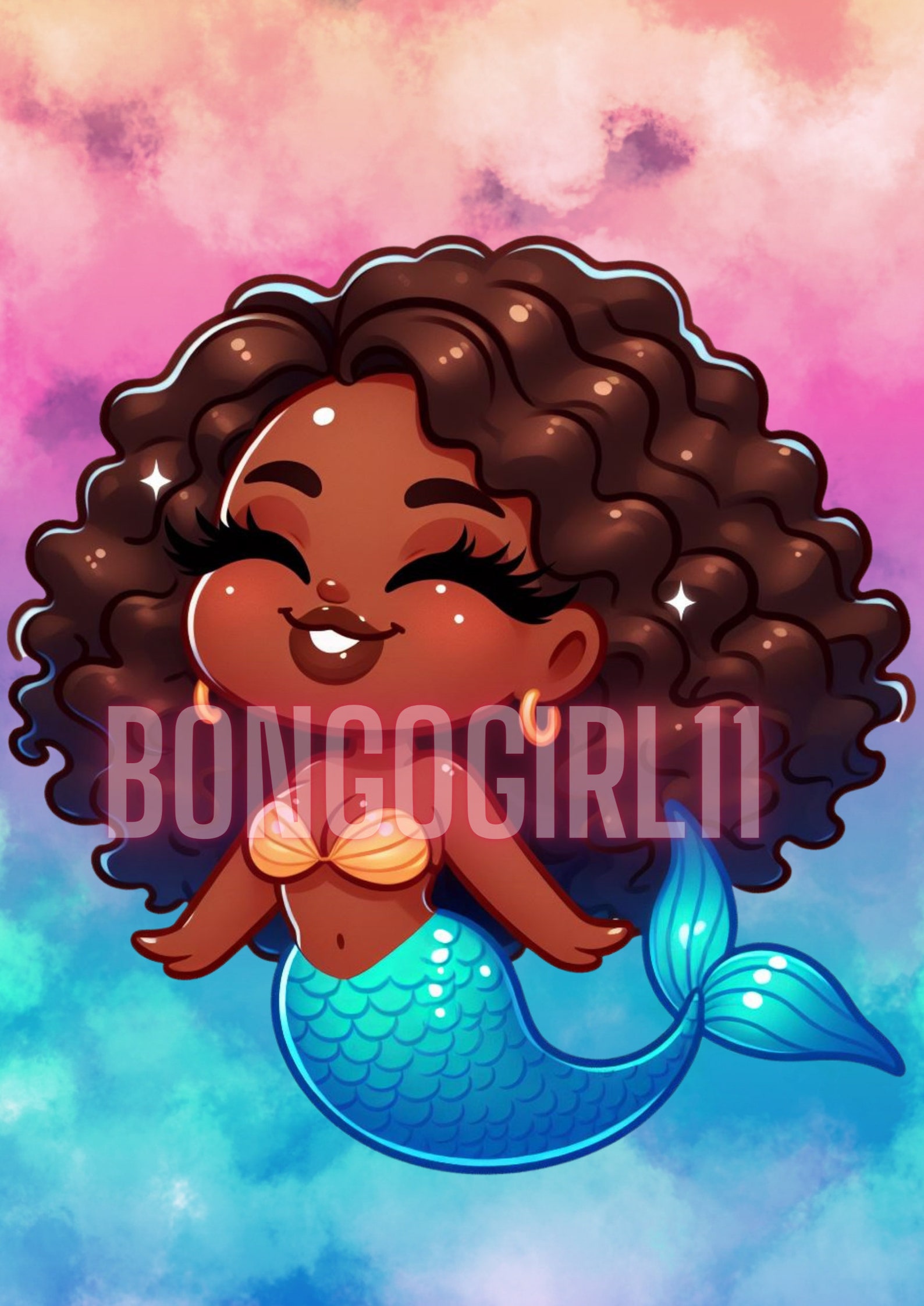 Chibi Mermaid Collection | Chibi Doll PNG| Chibi Doll Art| Chibi Doll ...