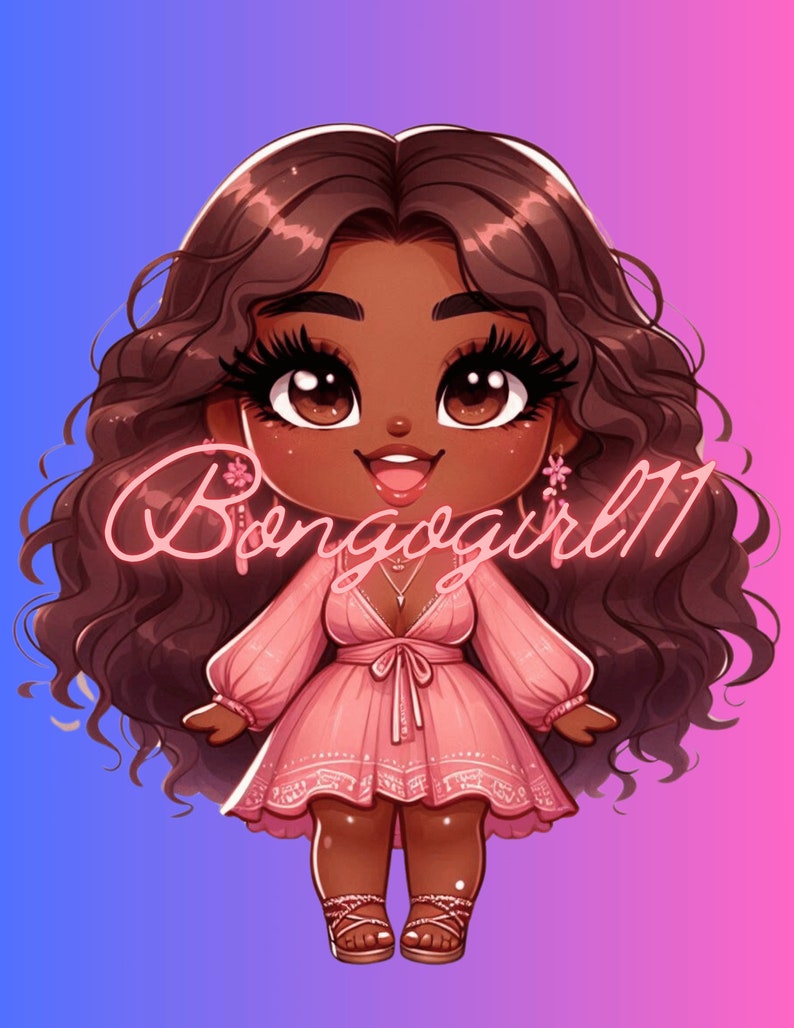 Chibi Bohemian Collection | Chibi Doll PNG| Chibi Doll Art| Chibi Doll ...