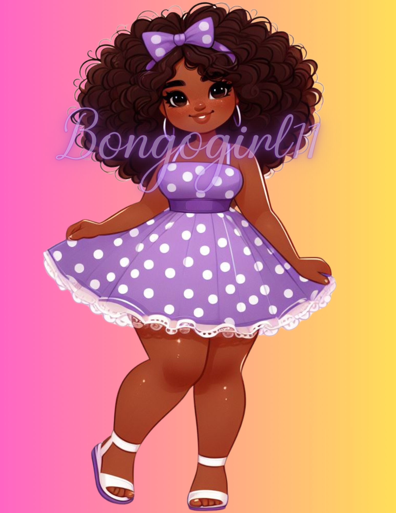 Purple Sundress Collection Chibi Doll PNG Chibi Doll Art Chibi Doll ...