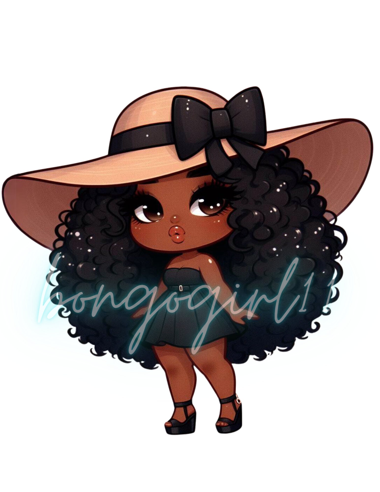 Chibi Swimsuit | Chibi Doll PNG| Chibi Dresses | Chibi Doll African ...