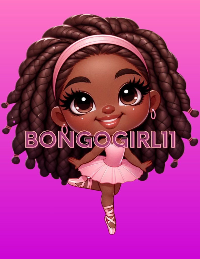 Chibi Dancer Collection Chibi Ballet Doll PNG Chibi Doll Art Chibi Doll ...