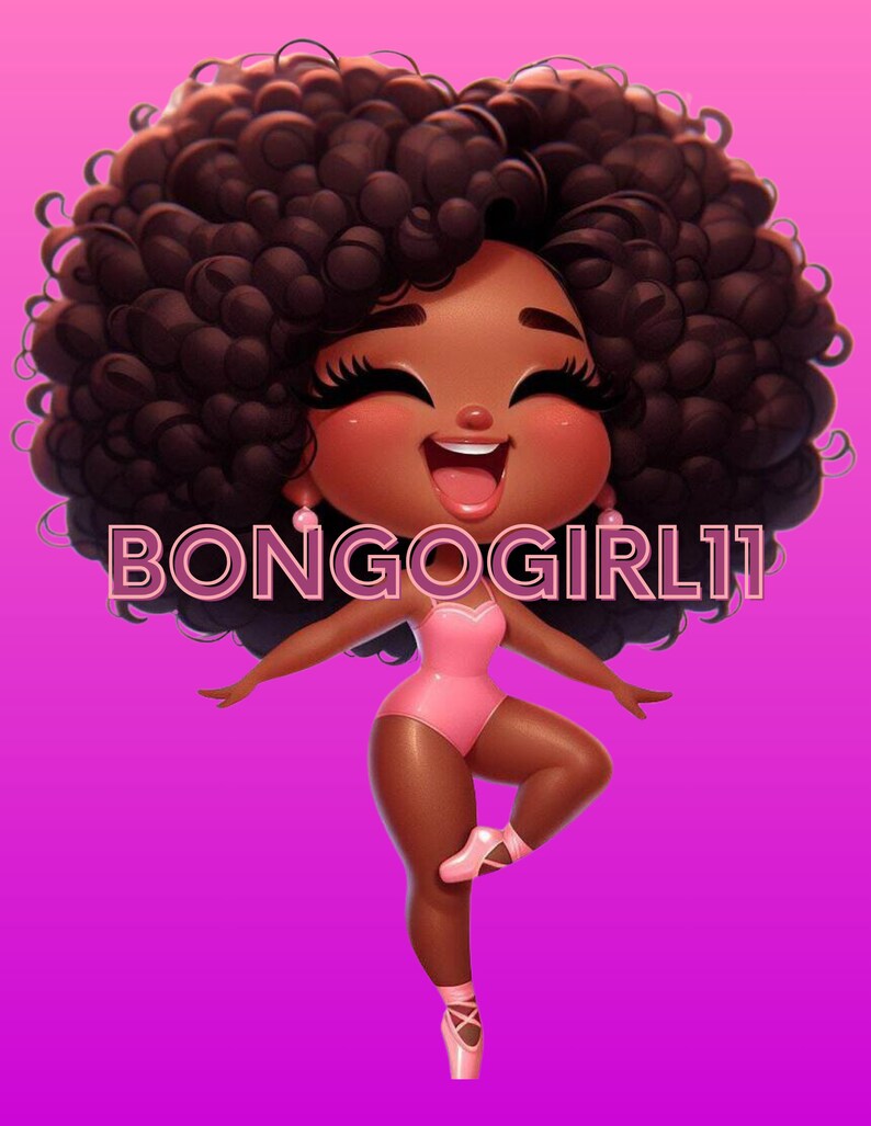 Chibi Dancer Collection | Chibi Ballet Doll PNG| Chibi Doll Art| Chibi ...