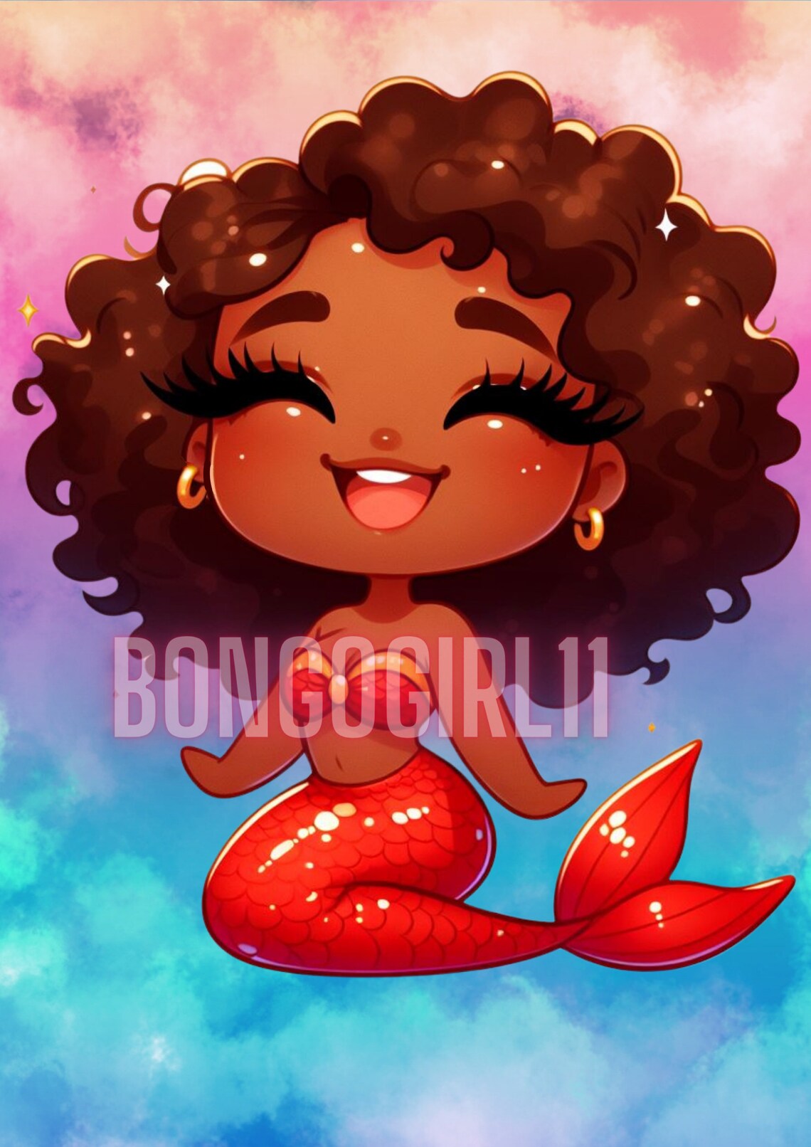 Chibi Mermaid Collection | Chibi Doll PNG| Chibi Doll Art| Chibi Doll ...