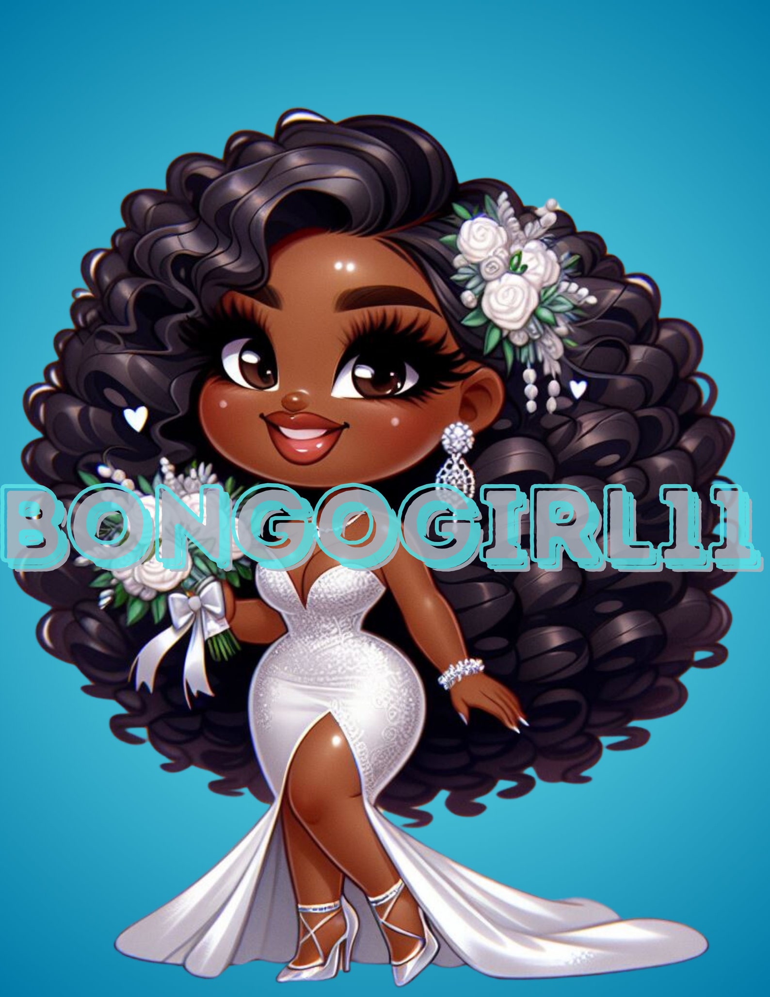 Chibi Wedding Day Collection | Chibi Doll PNG| Chibi Doll Art| Chibi ...
